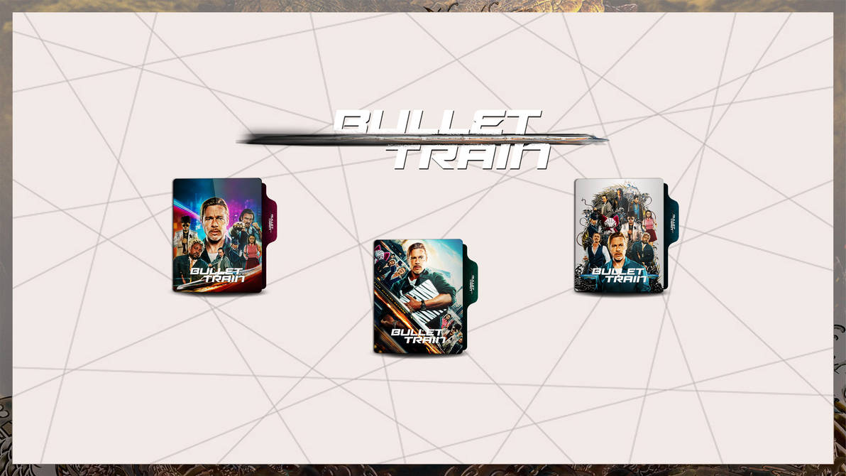 Bullet Train 2022 Folder Icon by mena7 on DeviantArt