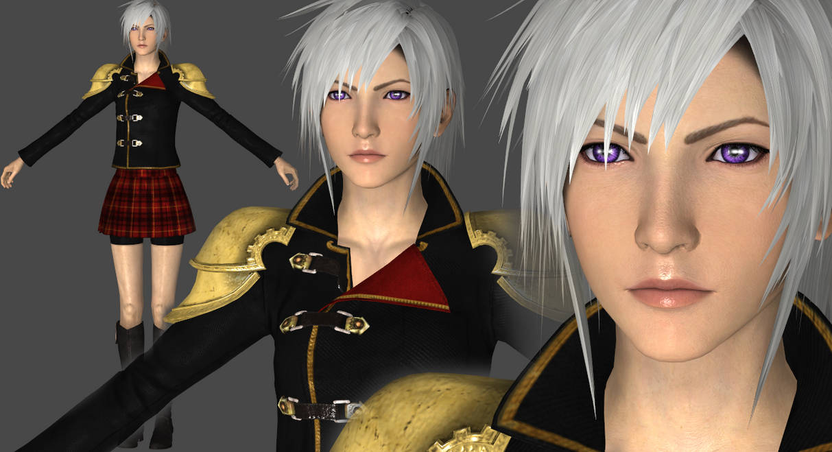 Seven (Final Fantasy Type 0 HD) by zakizakizaki on DeviantArt
