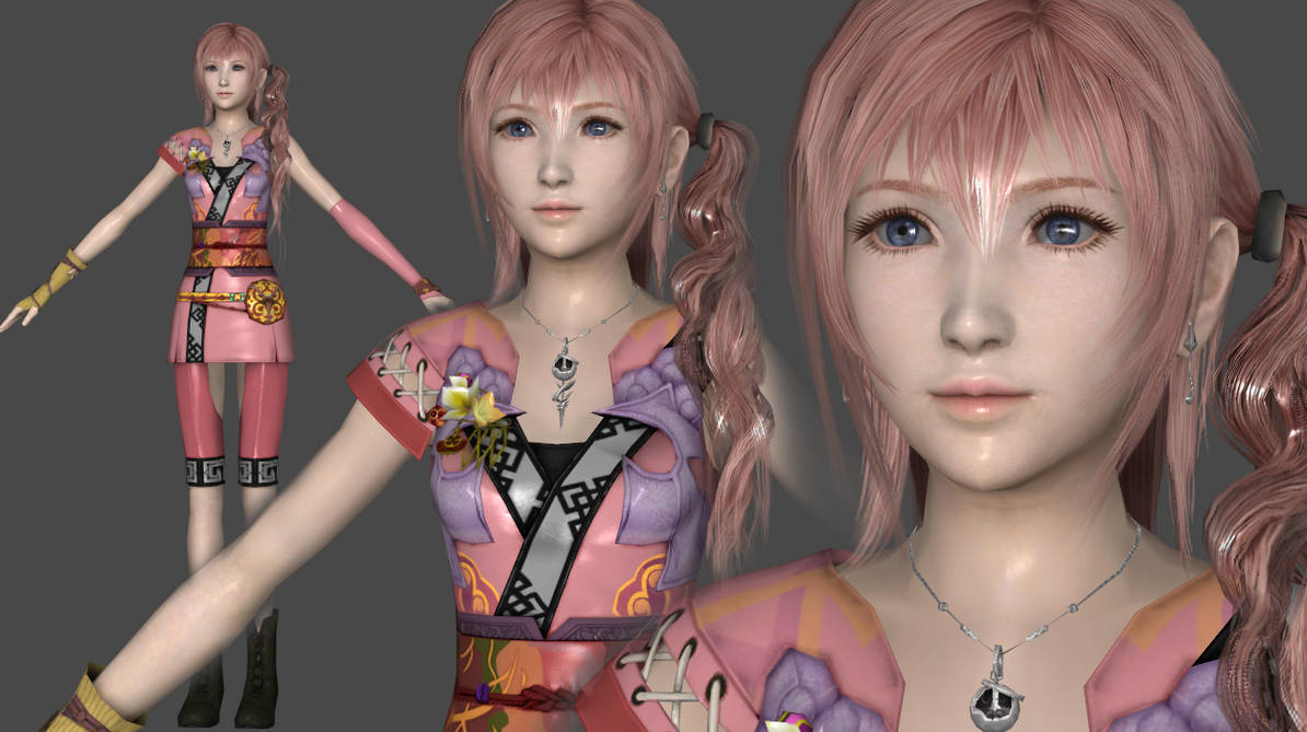 Serah Farron Summoner (Final Fantasy XIII-2) by zakizakizaki on DeviantArt