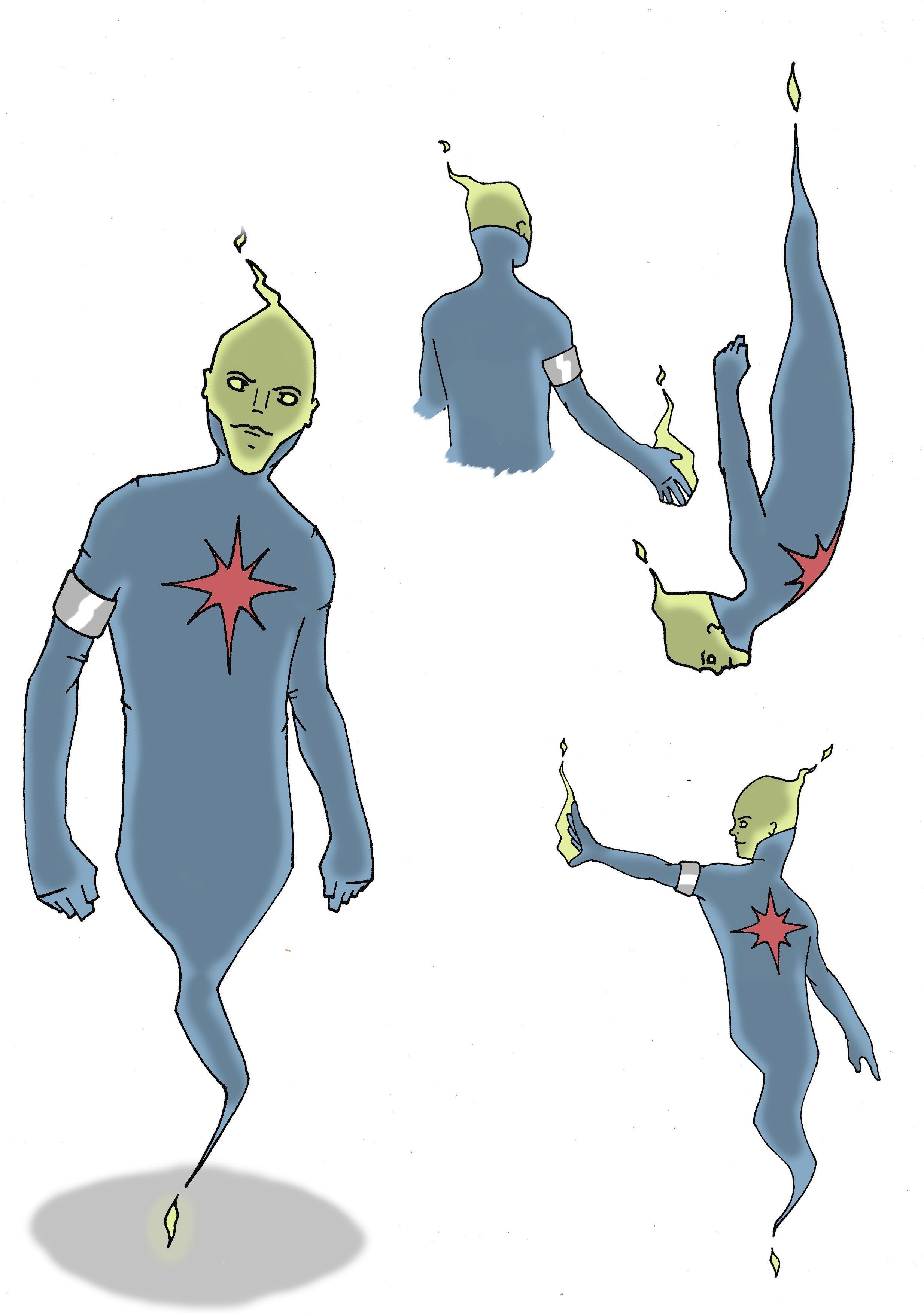 THE GENIE original character design by TimeToTom on DeviantArt