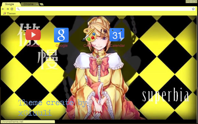 Riliane Theme Google Chrome/Torch by xGiuuli on DeviantArt