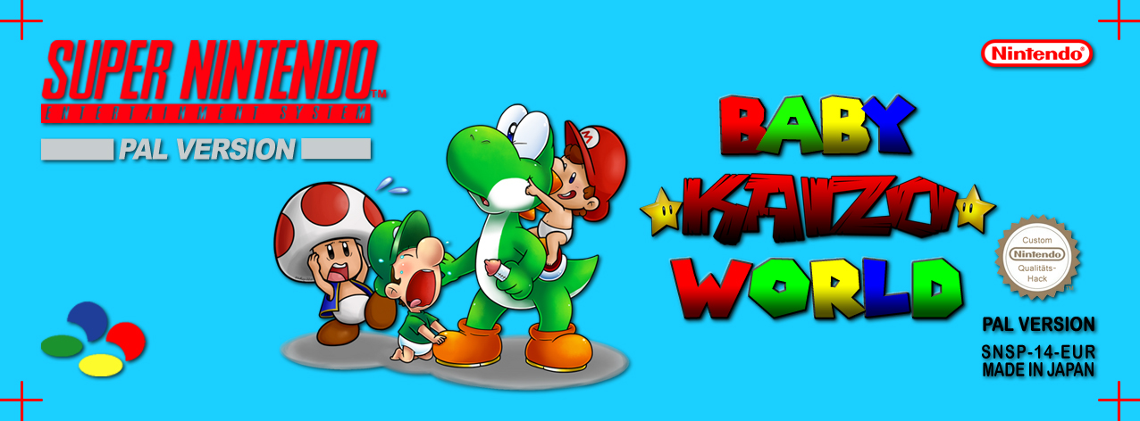 Baby Kaizo World Label by schmurgelTheGreat on DeviantArt