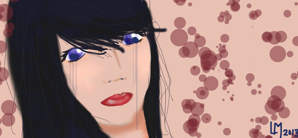 red tears by bubblerabbit on DeviantArt