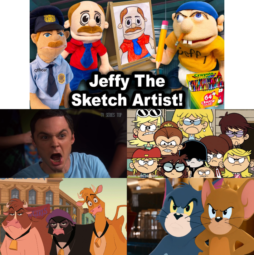 Sheldon and Friends hate Jeffy the Sketch Artist by CartoonsRule2020 on DeviantArt