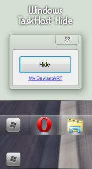 Windows TaskBar Hide by B0M8 on DeviantArt