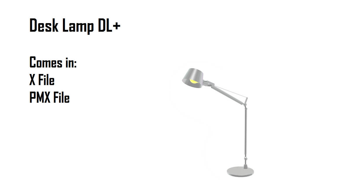 [MMD] Desk Lamp DL+ by HazyGem on DeviantArt