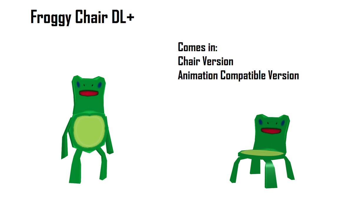 [MMD] Froggy Chair DL+ by HazyGem on DeviantArt