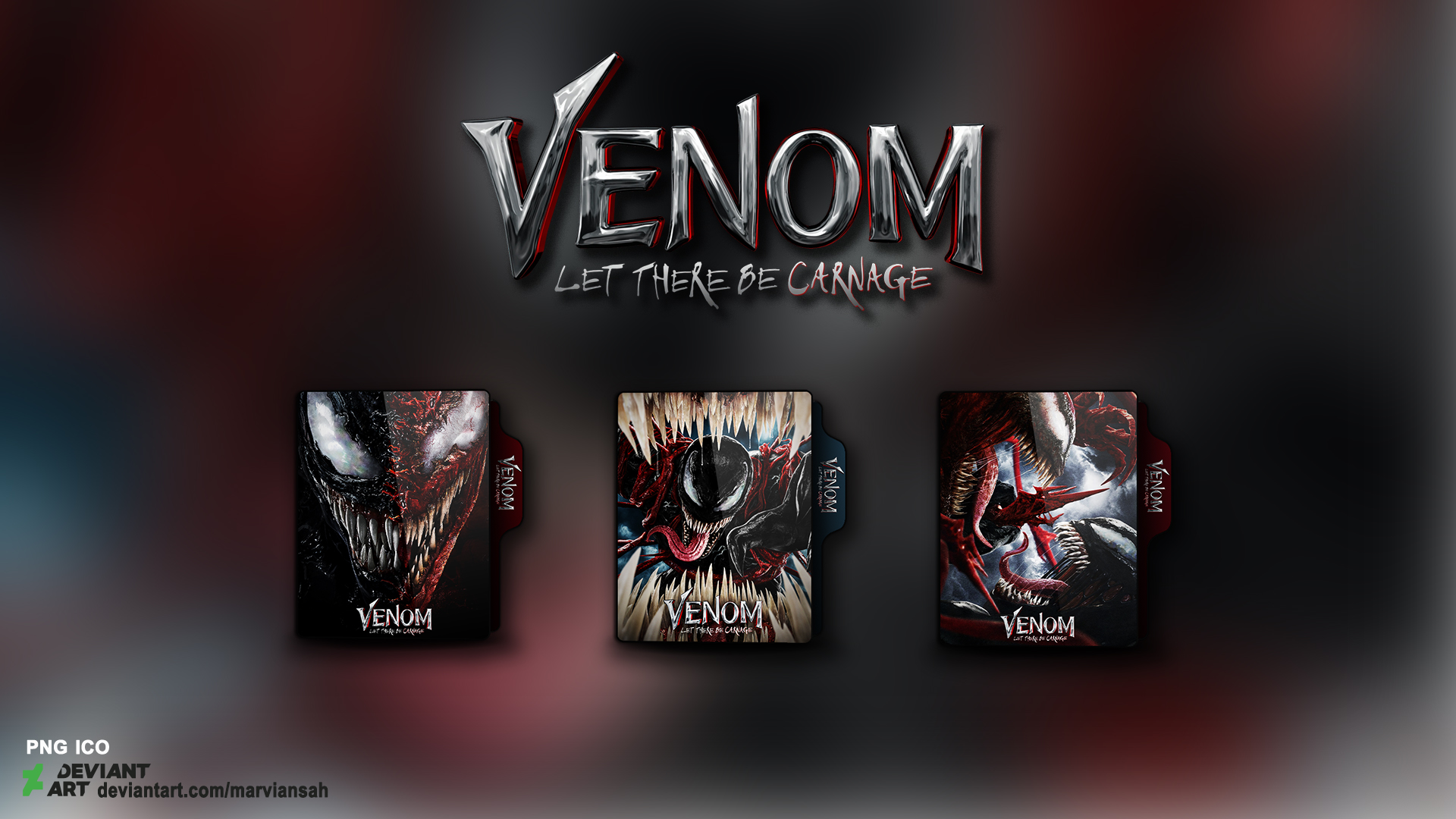 Venom Let There Be Carnage folder icon by marviansah on DeviantArt