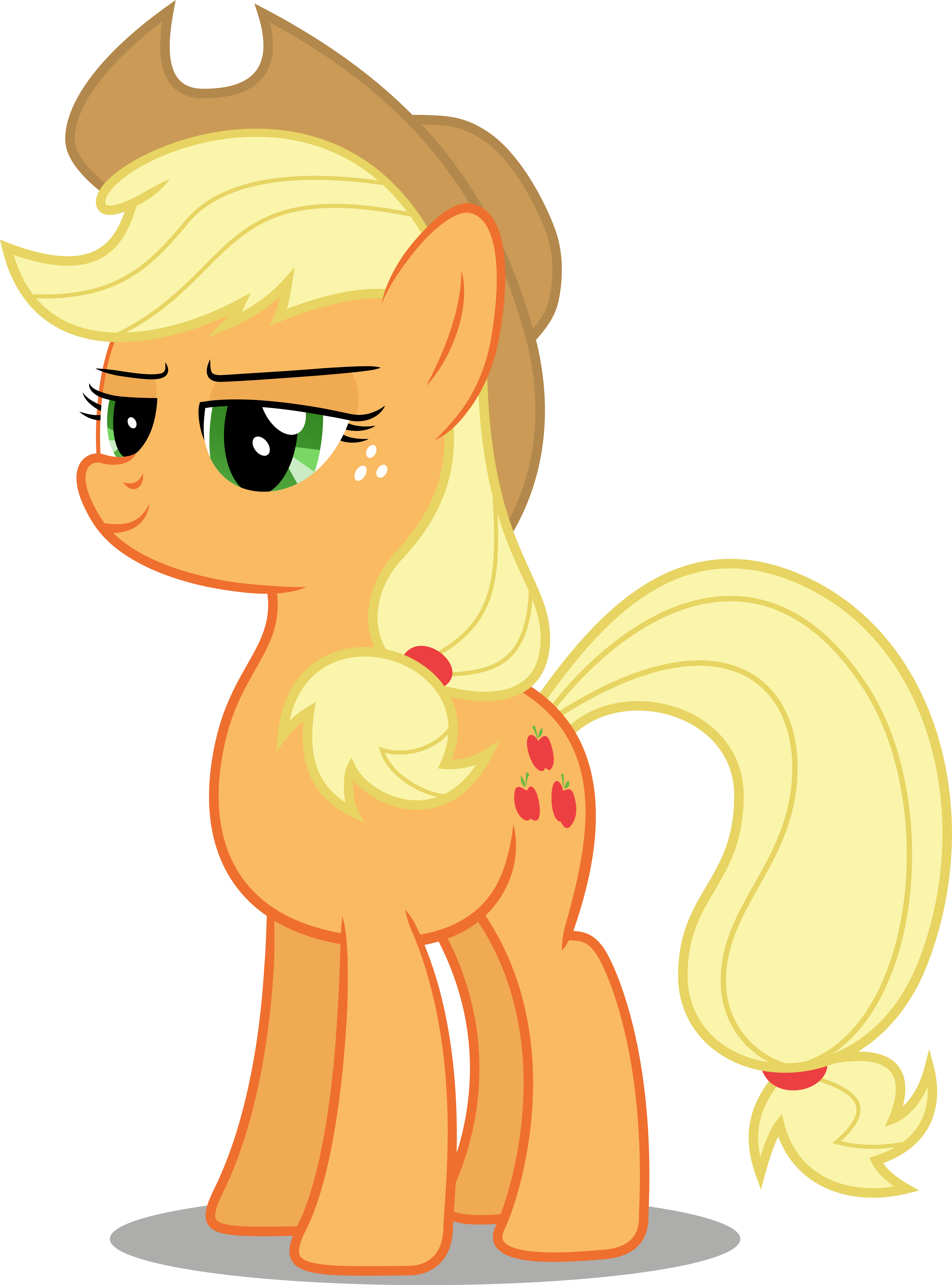 The Utterly Confident Applejack by itv-canterlot on DeviantArt