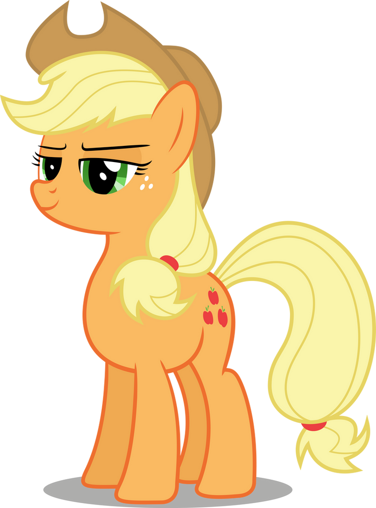 The Utterly Confident Applejack by itv-canterlot on DeviantArt