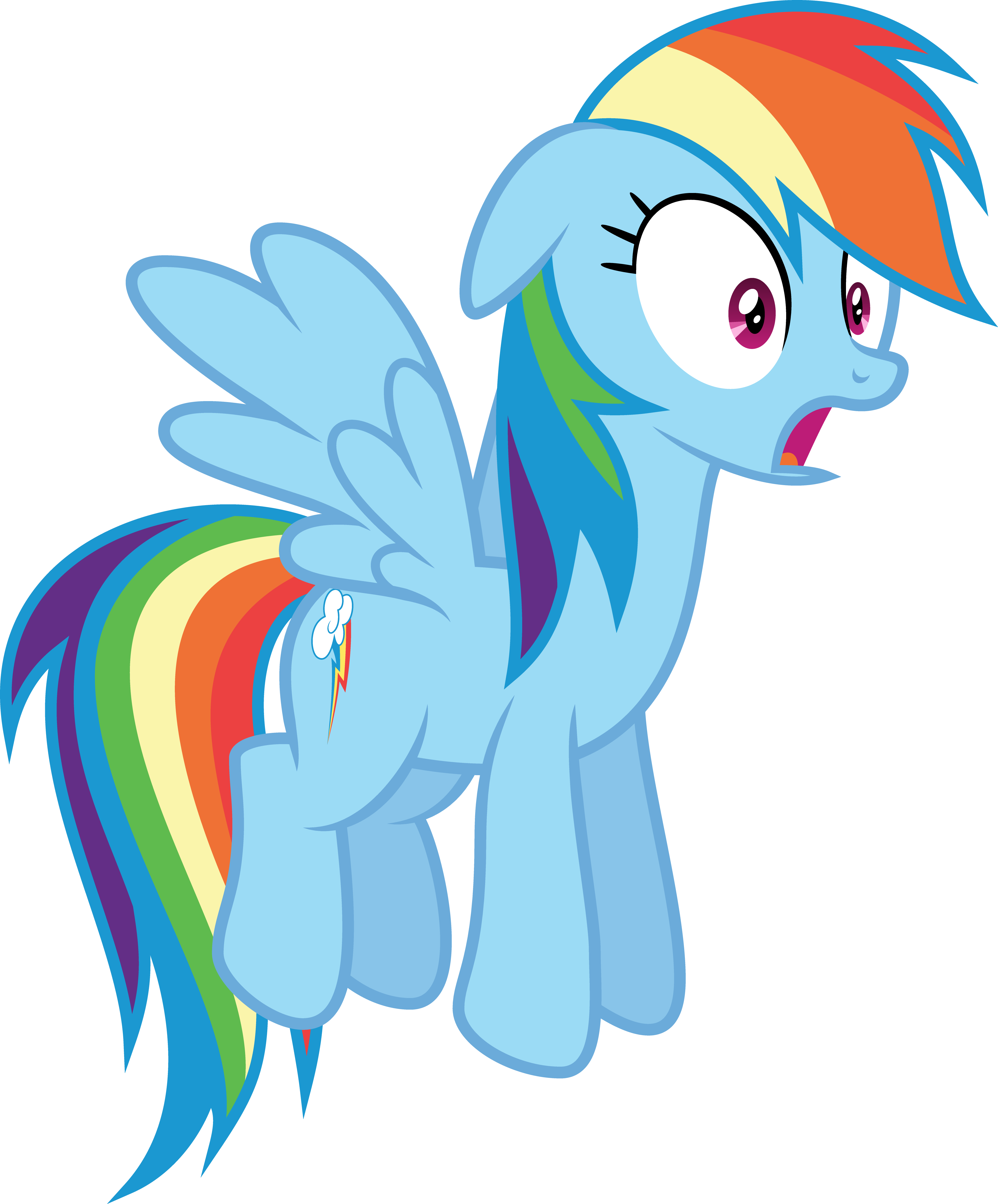 Shocked Rainbow by itv-canterlot on DeviantArt