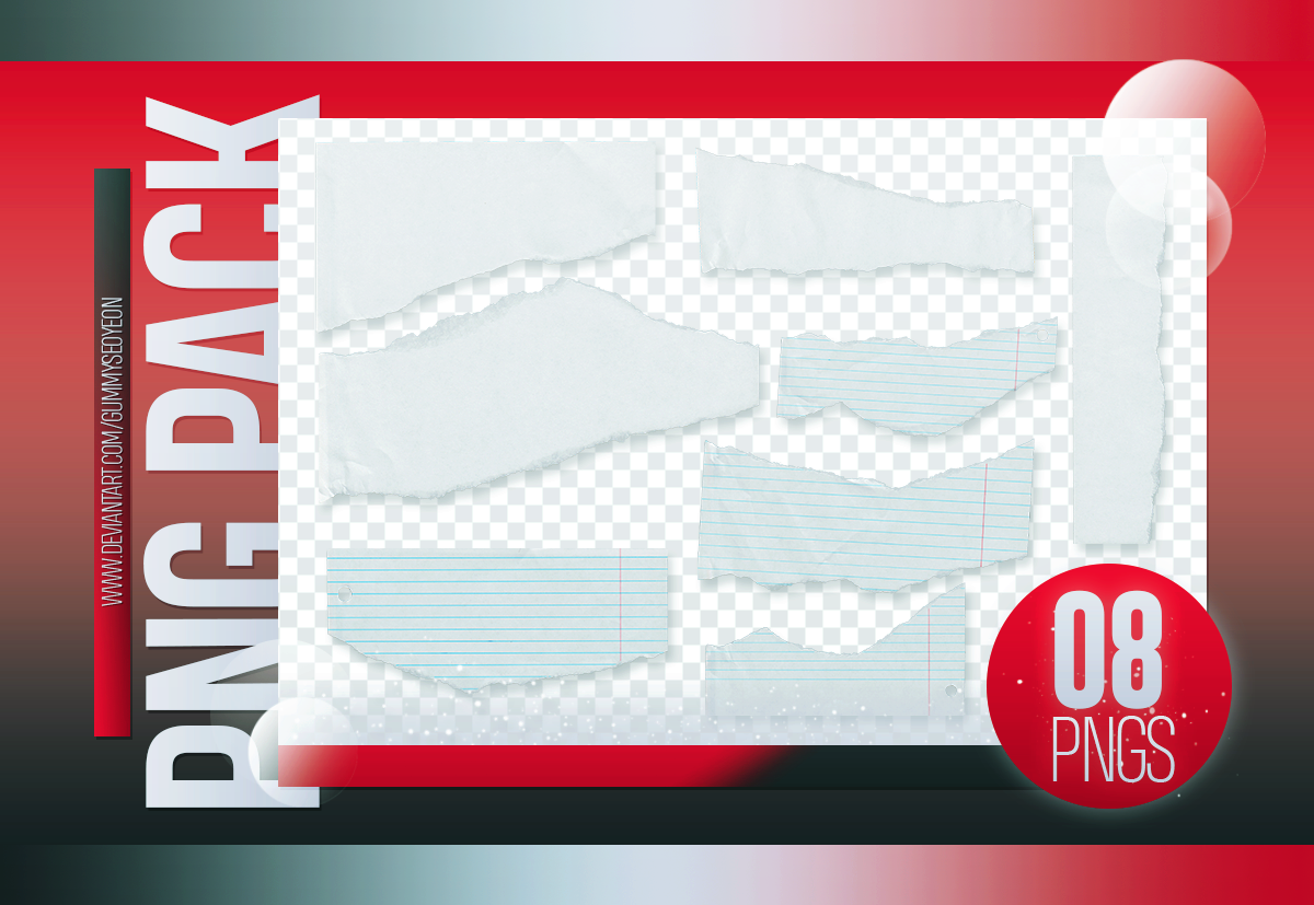RIPPED PAPER PNG PACK by gummyseoyeon on DeviantArt
