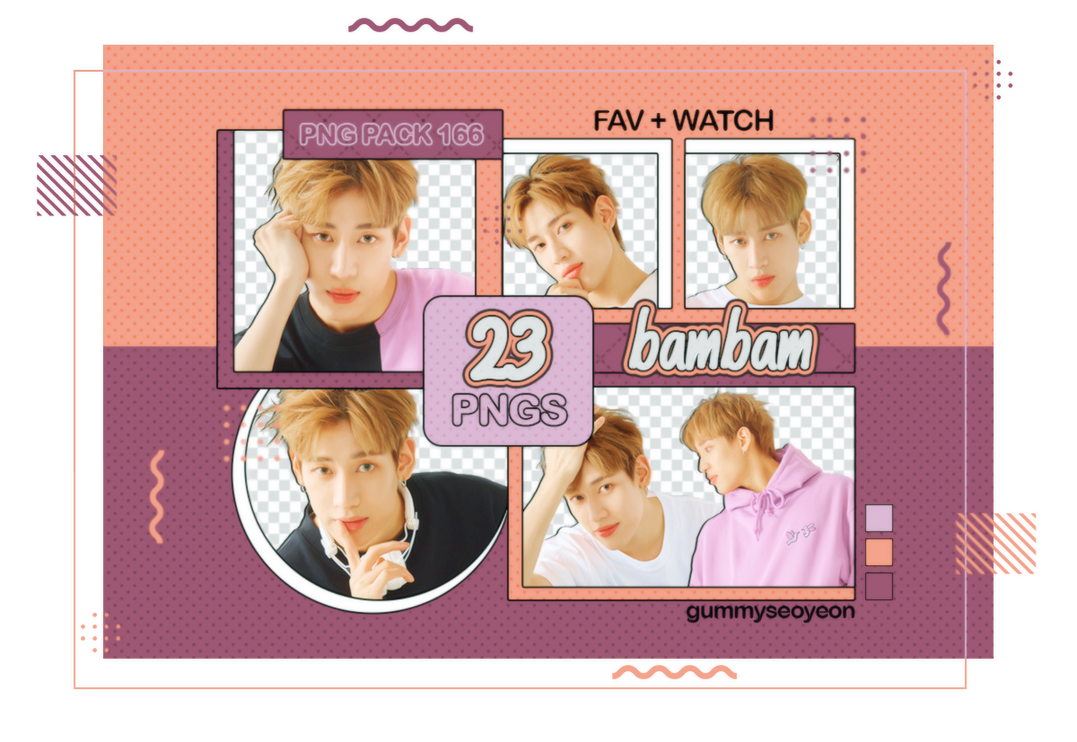 GOT7 BAMBAM (CHARMS) PNG PACK #166 by gummyseoyeon on DeviantArt