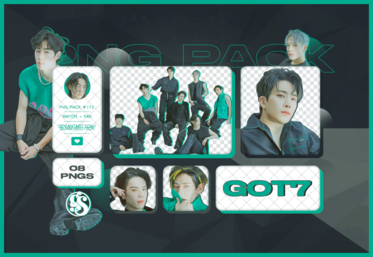 GOT7 (GOT7 2) PNG PACK #172 by gummyseoyeon on DeviantArt
