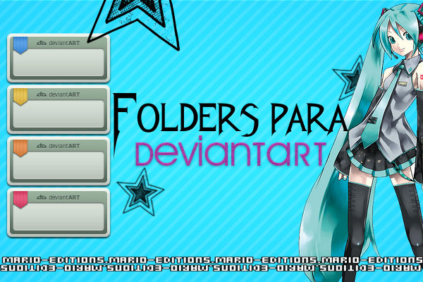 Carpetas para DA by Tutoriales-Paris on DeviantArt