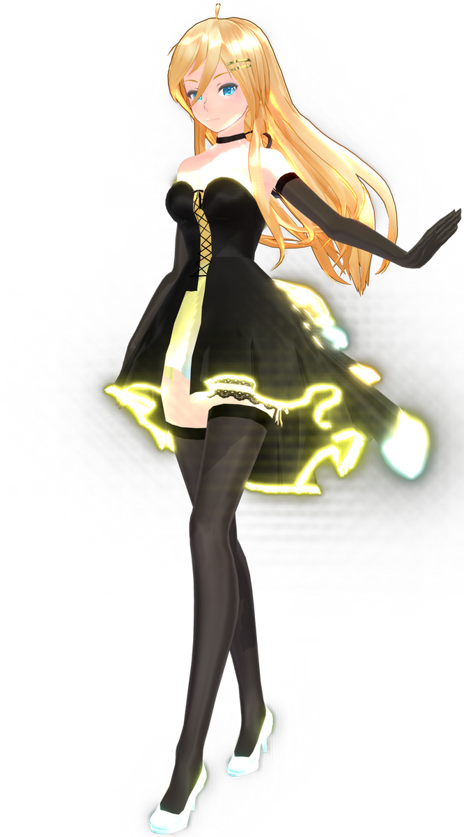 Model DL : TDA IYDD Lily [Remastered] by ArcticWolfSelever on DeviantArt