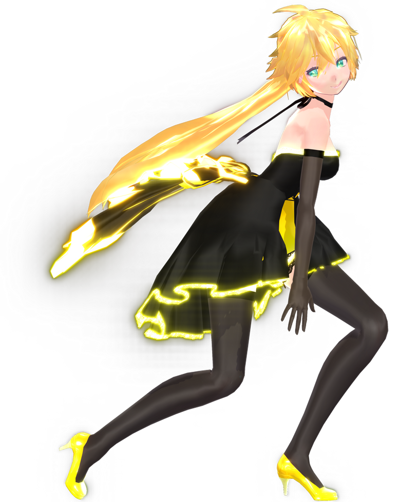 Model DL : TDA IYDD Kagamine Lenka [Remastered] by ArcticWolfSelever on ...