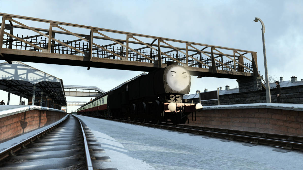 Warrick in winter by Caledonian-Railsmith on DeviantArt