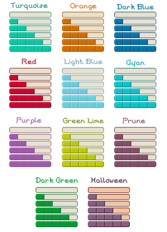 Pixel Progress Bars by huina on DeviantArt