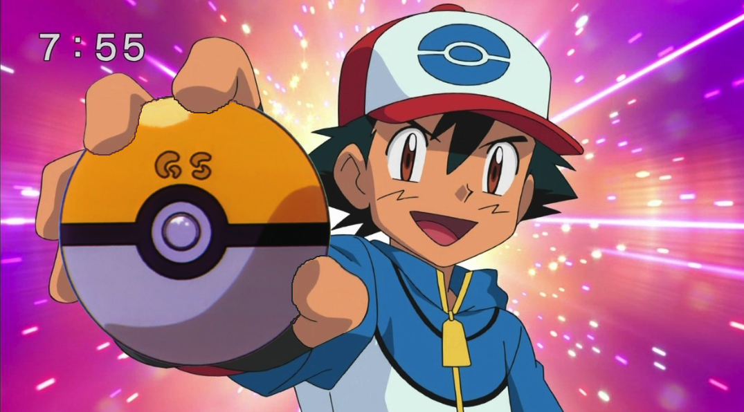 Ash With His GS Ball by TheDragon47 on DeviantArt