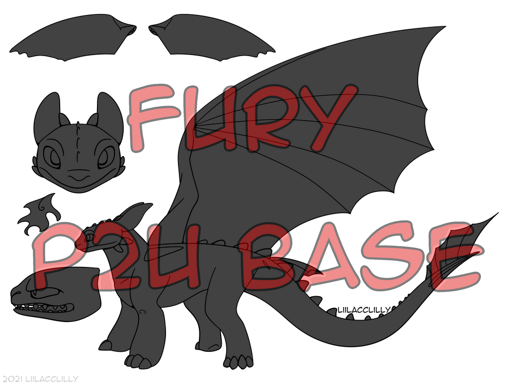 Fury Base P2U by OliveWingedFox on DeviantArt