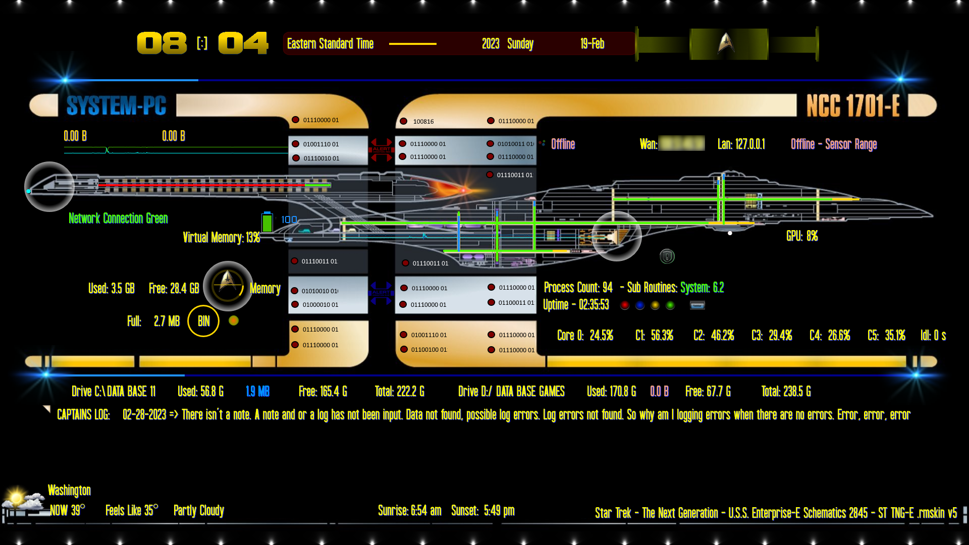 ST-TNG-E S-2845 v5 02-25-2023 - NEW by Thinkr8 on DeviantArt
