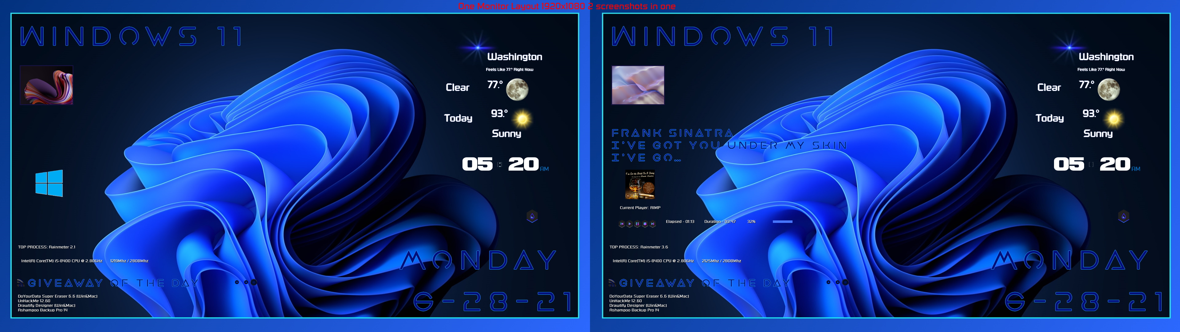 Suites on Rainmeter - DeviantArt