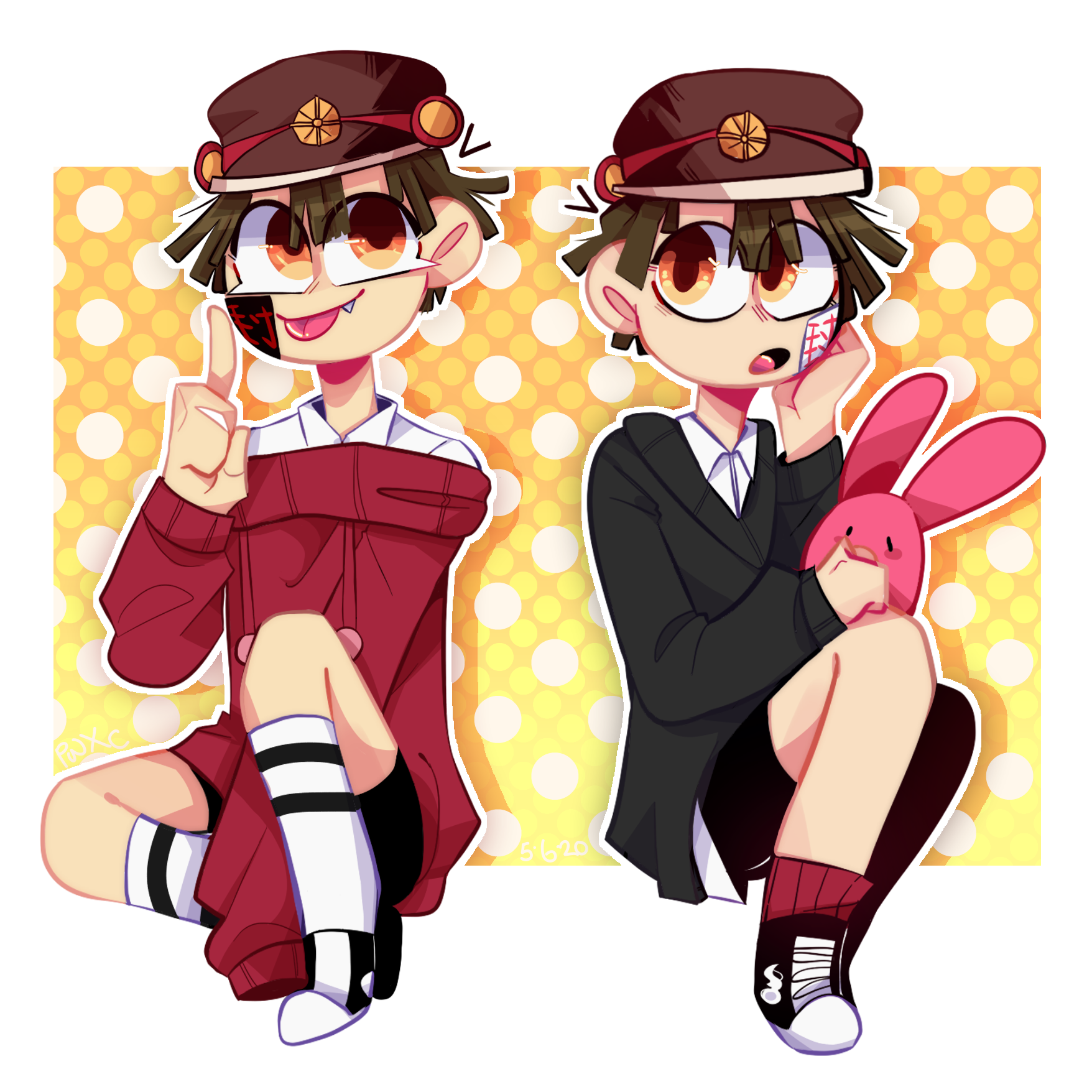 Tsukasa And Amane Hanako Kun By Pwxc On Deviantart