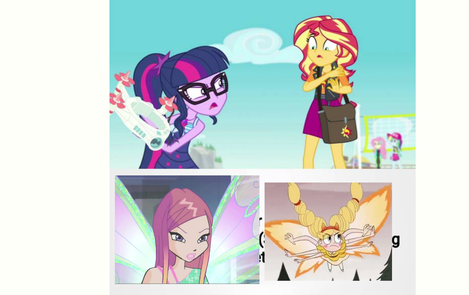 roxy and star butterfly angry at scitwi by zenithfan on DeviantArt