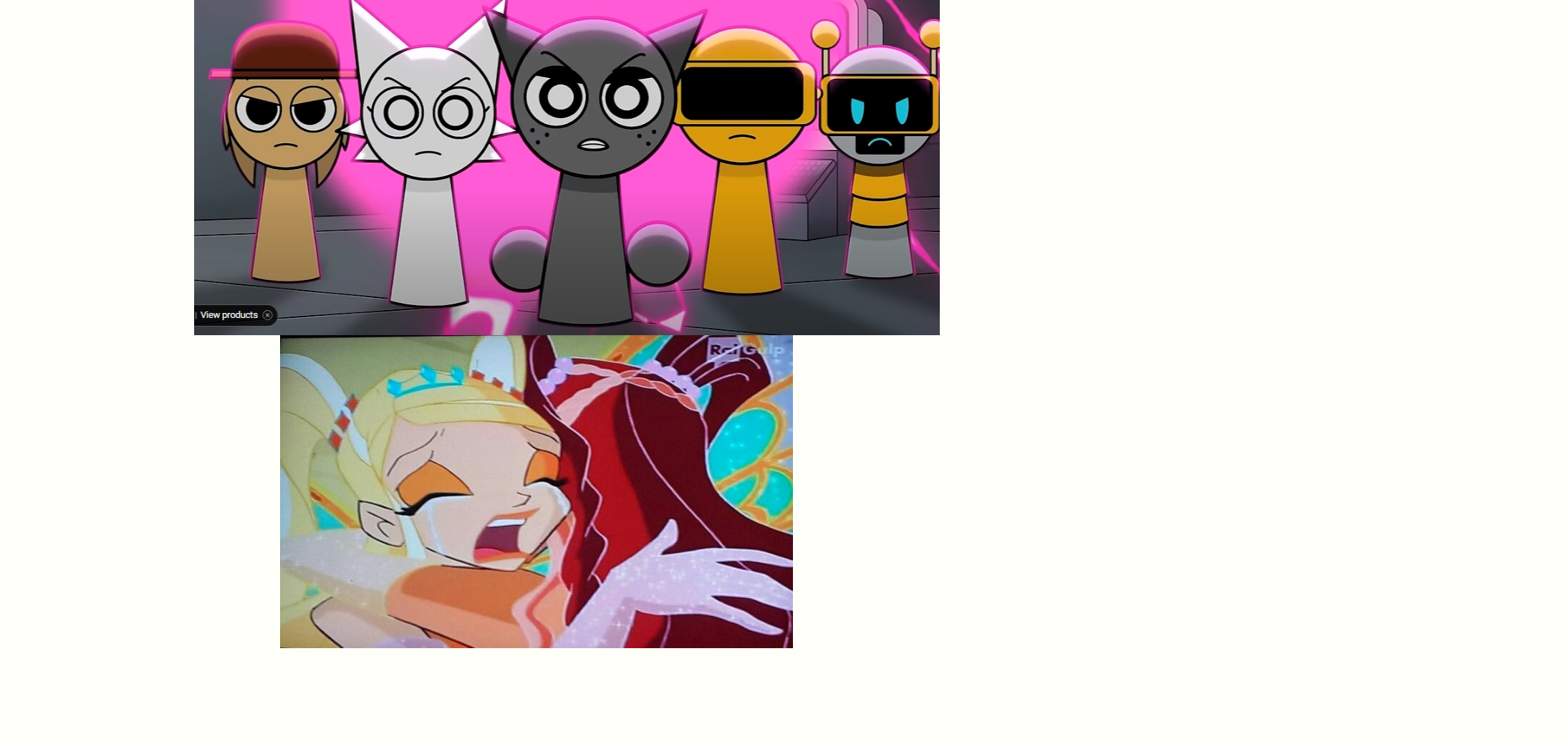 sprunkis angry at stella and aisha crying by zenithfan on DeviantArt