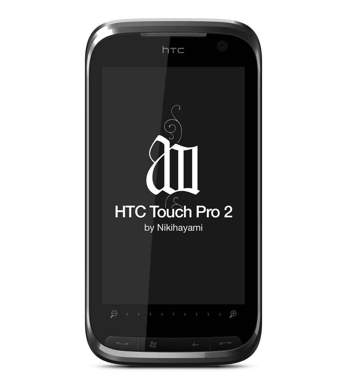 HTC Touch Pro 2, vector psd by Nikihayami on DeviantArt