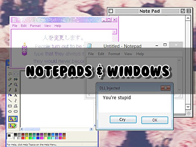Notepads y Windows by Ferichan on DeviantArt