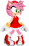 Amy Rose pixels by SpaceyStrife on DeviantArt