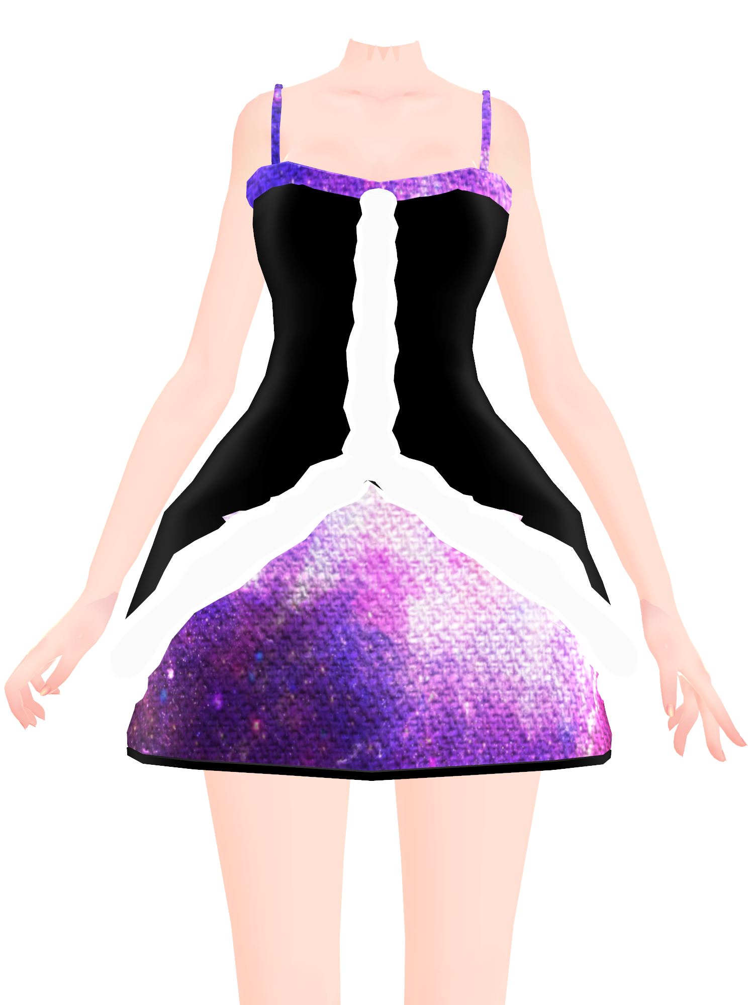 [MMD] Galaxy Dress DOWNLOAD by MijumaruNr1 on DeviantArt