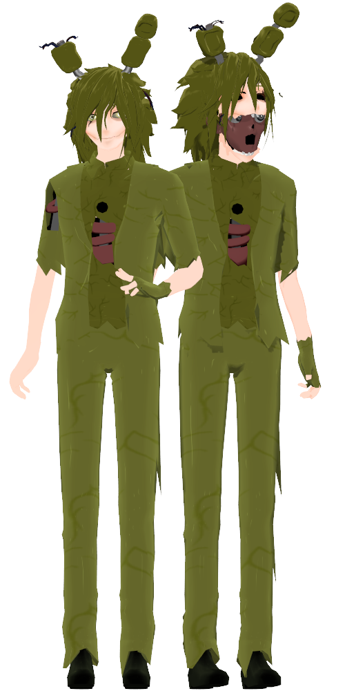 [MMD] Springtrap DOWNLOAD by MijumaruNr1 on DeviantArt