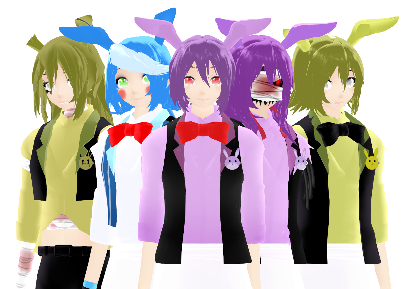 [MMD] Pole-Bear Bonnies DOWNLOAD by MijumaruNr1 on DeviantArt
