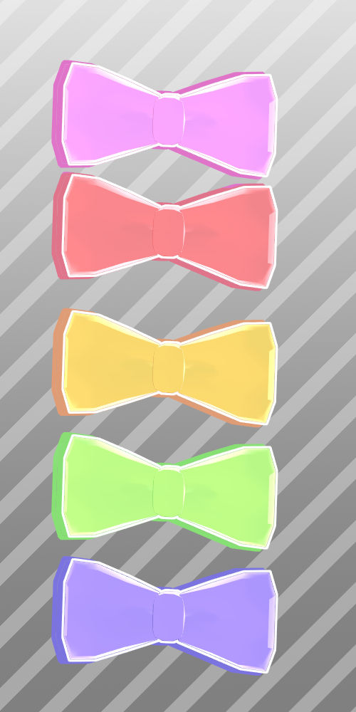 [MMD] Simple bow DOWNLOAD by MijumaruNr1 on DeviantArt