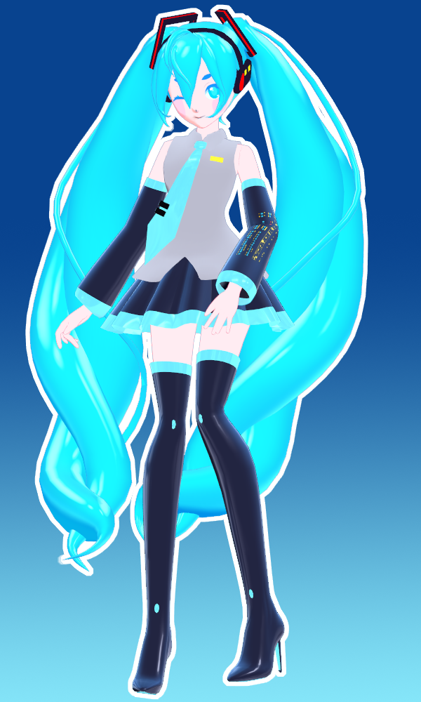 [MMD] Hatsune Miku Miju-styled Download by MijumaruNr1 on DeviantArt