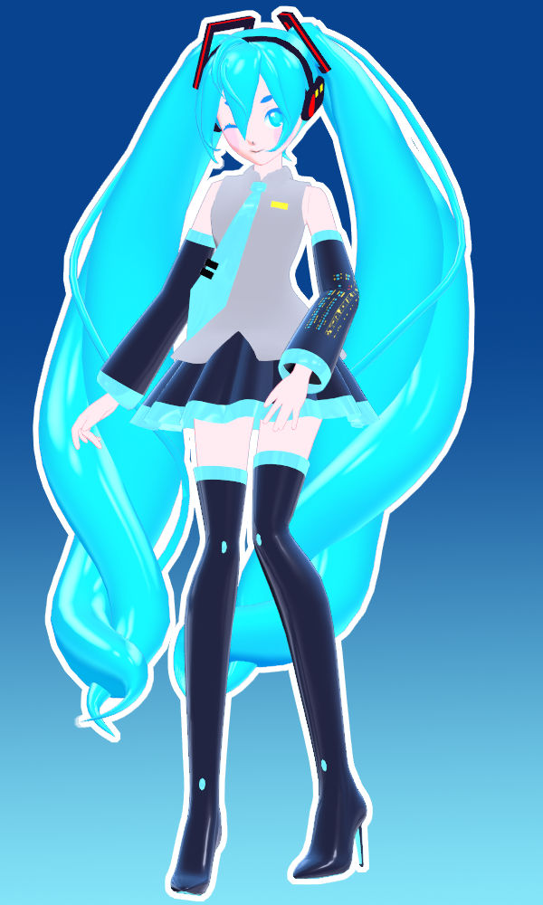 [MMD] Hatsune Miku Miju-styled Download by MijumaruNr1 on DeviantArt