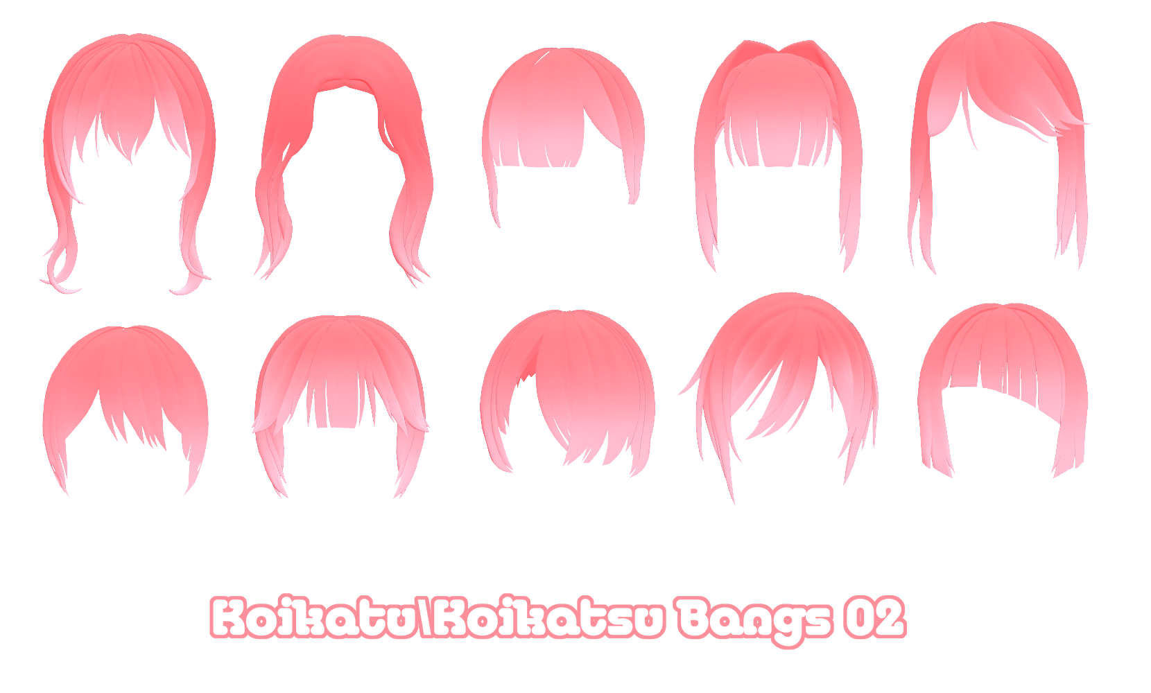 [MMD] Koikatsu Bangs 02 Download by MijumaruNr1 on DeviantArt