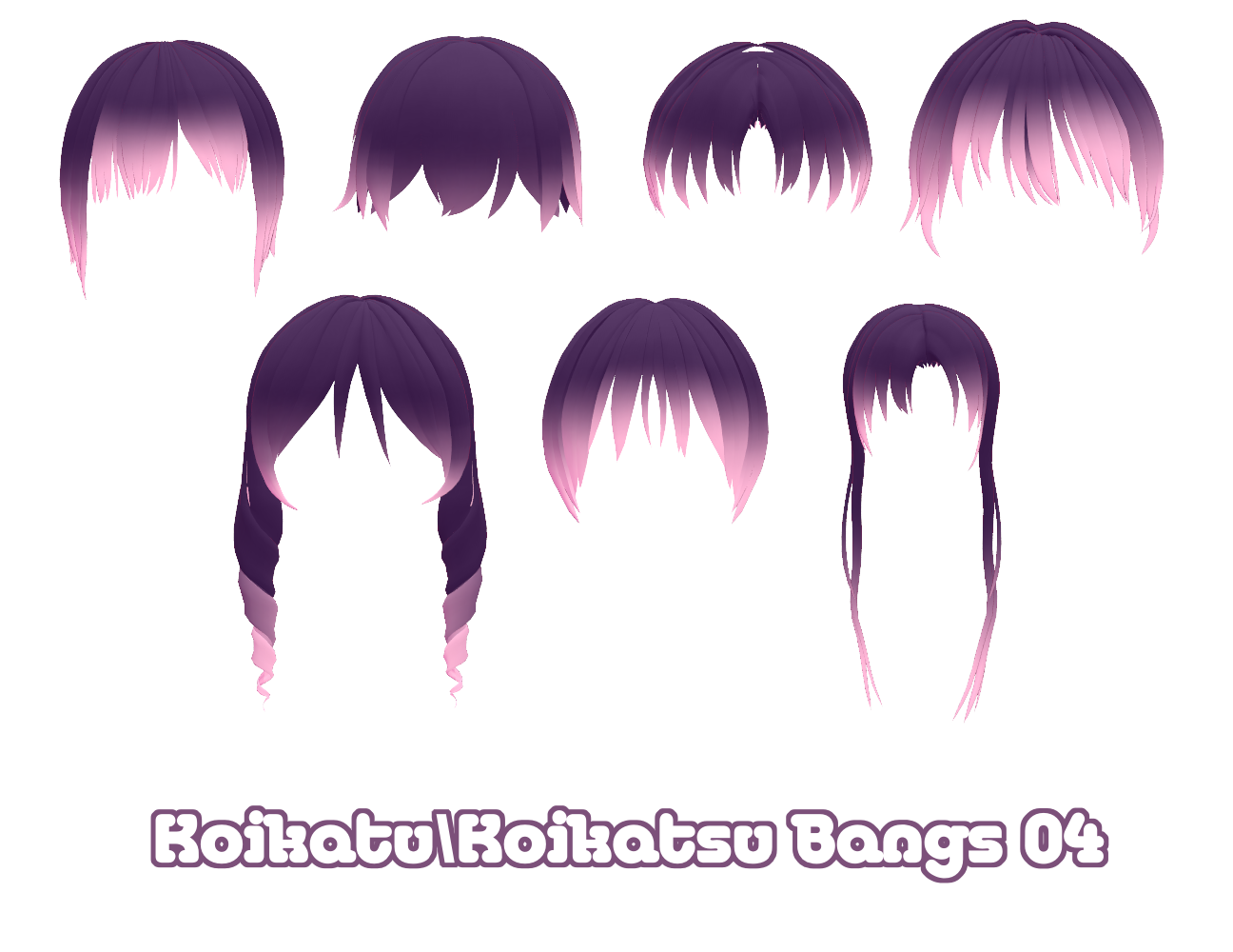 [MMD] Koikatsu Bangs 04 Download by MijumaruNr1 on DeviantArt