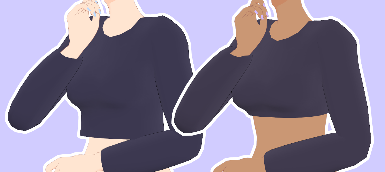 [MMD] Cropped Shirts Download by MijumaruNr1 on DeviantArt