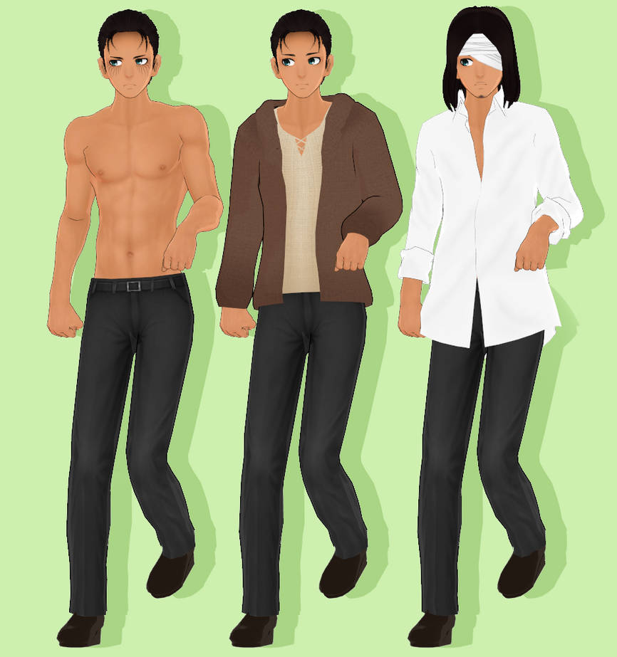 [MMD] Older Eren Yeager Download by MijumaruNr1 on DeviantArt