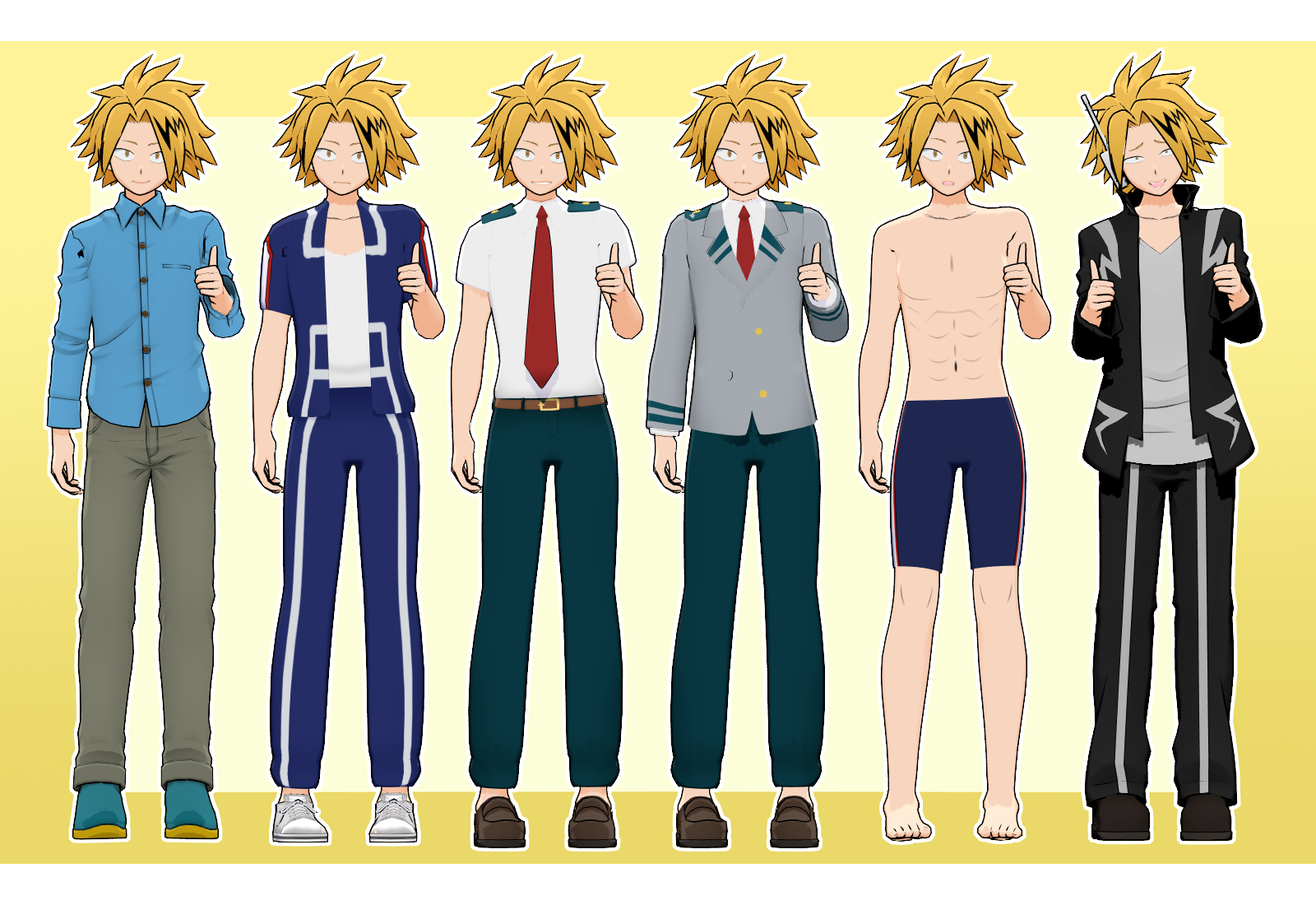 [MMD] TDA Denki Kaminari Download by MijumaruNr1 on DeviantArt