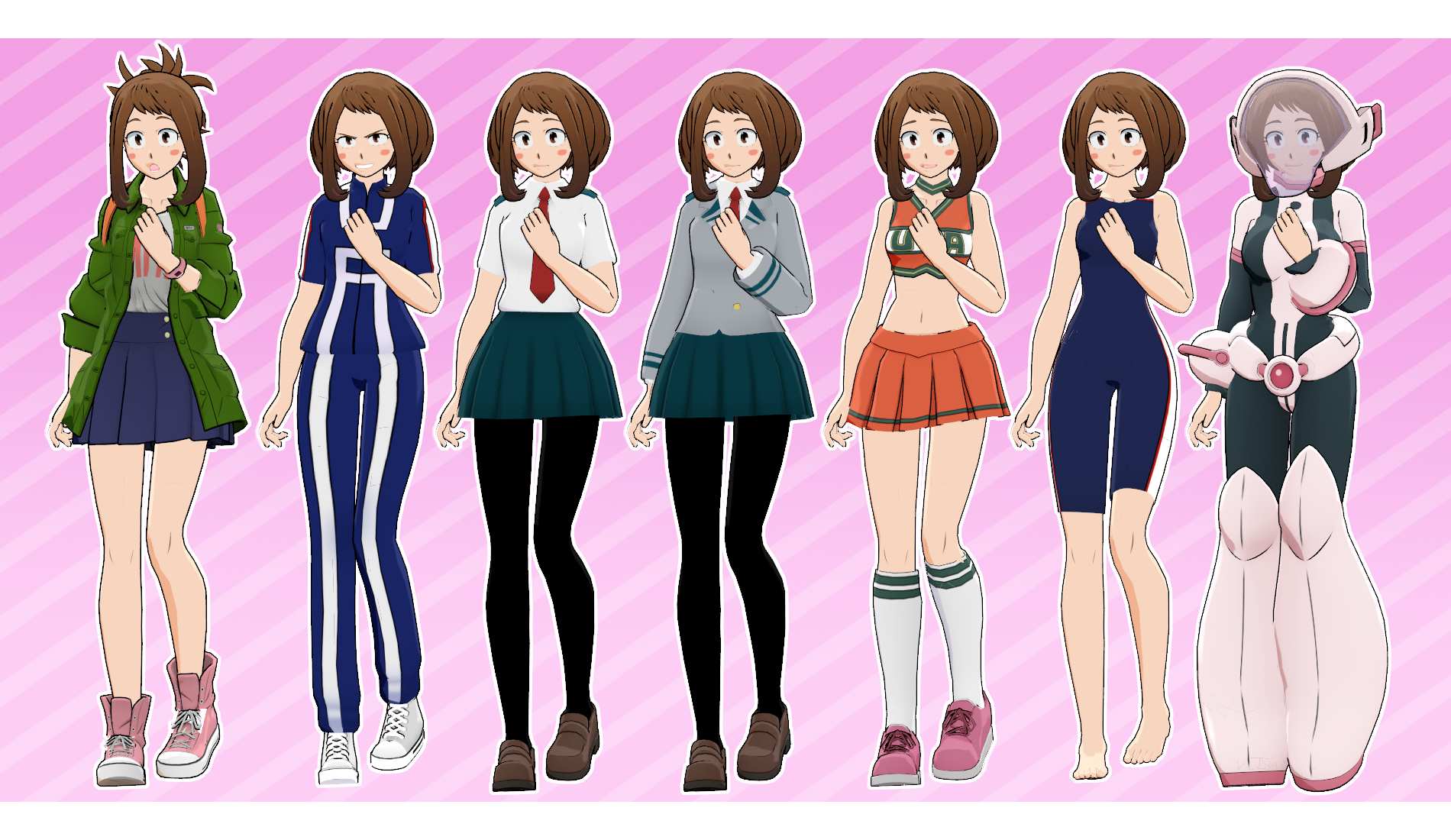 [MMD] TDA Ochaco Uraraka Download by MijumaruNr1 on DeviantArt