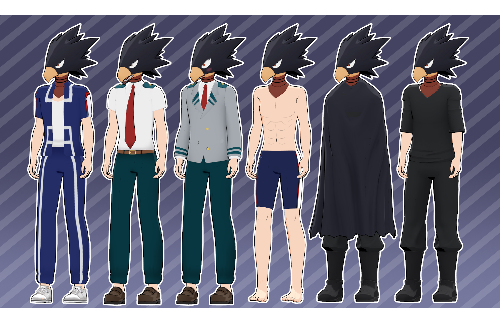 [MMD] TDA Tokoyami Fumikage Download by MijumaruNr1 on DeviantArt