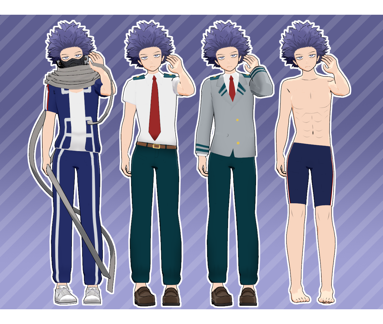 [MMD] TDA Hitoshi Shinso Download by MijumaruNr1 on DeviantArt