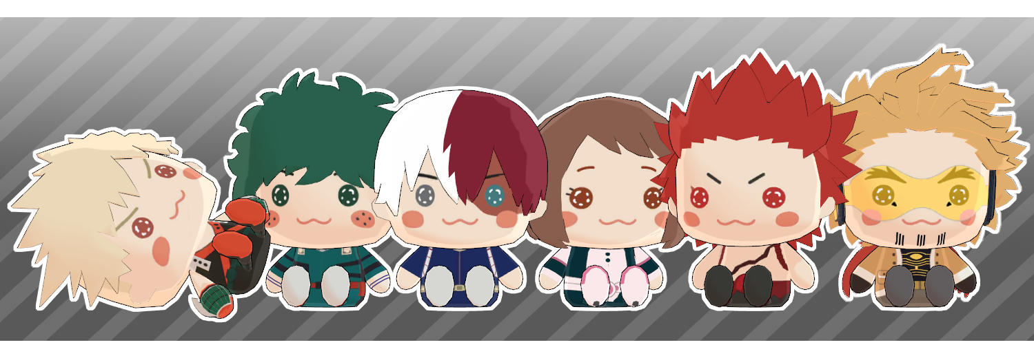 [MMD] MHA Plush Dolls Download by MijumaruNr1 on DeviantArt