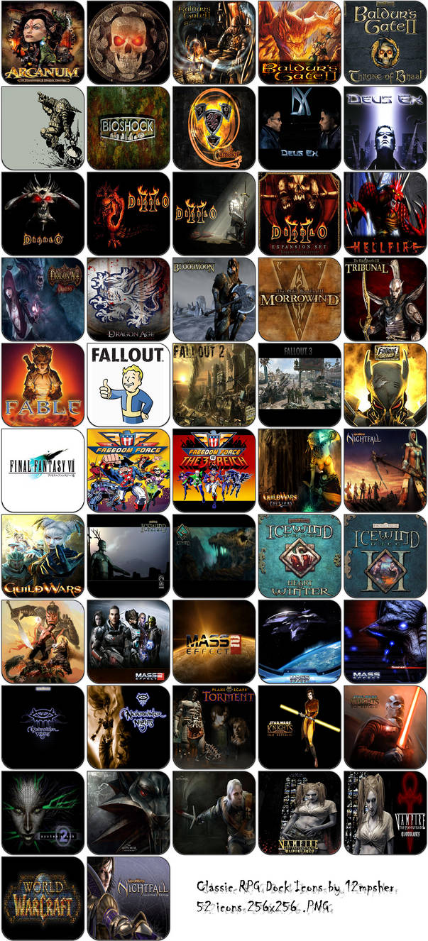 Classic RPG Compilation Pack by 12mpsher on DeviantArt