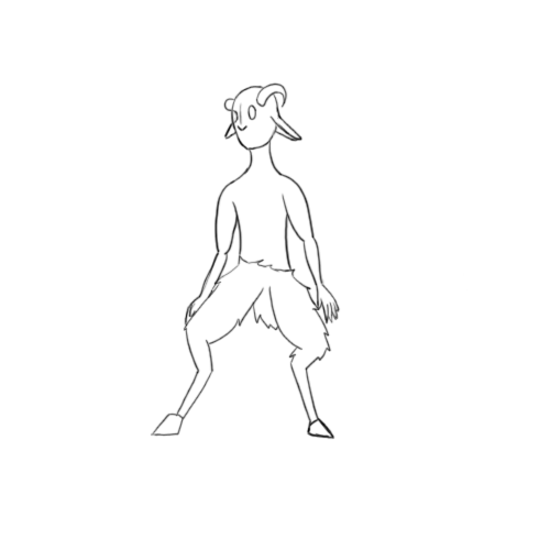 Faun Animation WIP by kwardart on DeviantArt